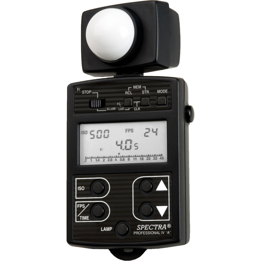 Spectra Cine Professional IV-A Digital Exposure Meter | Canon News