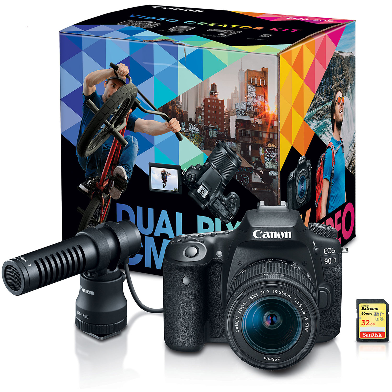 Canon releases Content Creator Kits for the 90D, G7X Mark II and M200 ...