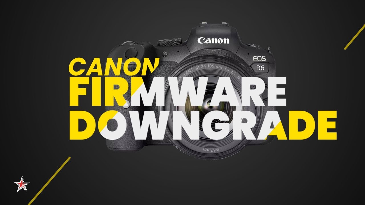 How to downgrade your firmware version Tag name Category name Canon News